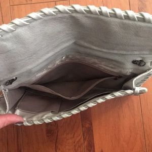 Boutique | Bags | Grey With Chain Design Handbag | Poshmark